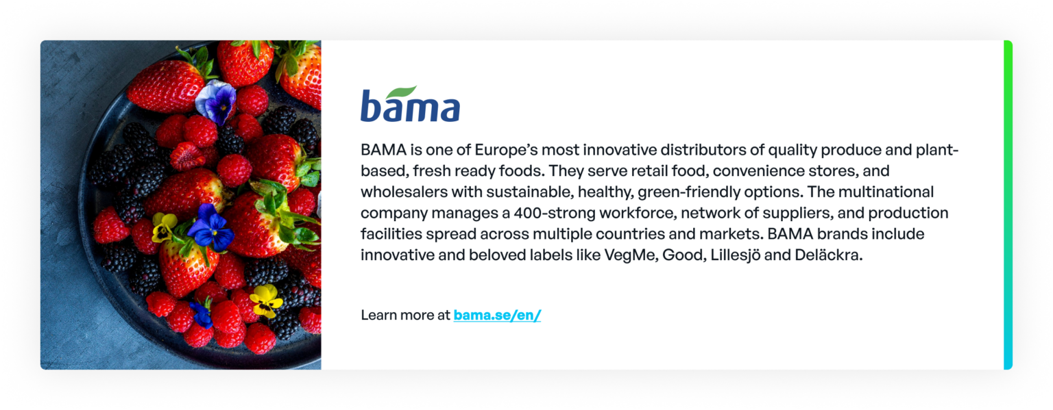 Bama - Syndigo Product Information Infrastructure